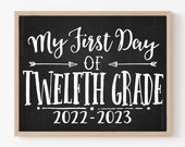 First Day of School Signs - Swanky Design Company
