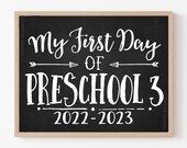 First Day of School Signs - Swanky Design Company