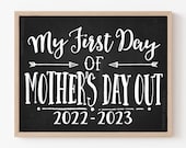 First Day of School Signs - Swanky Design Company