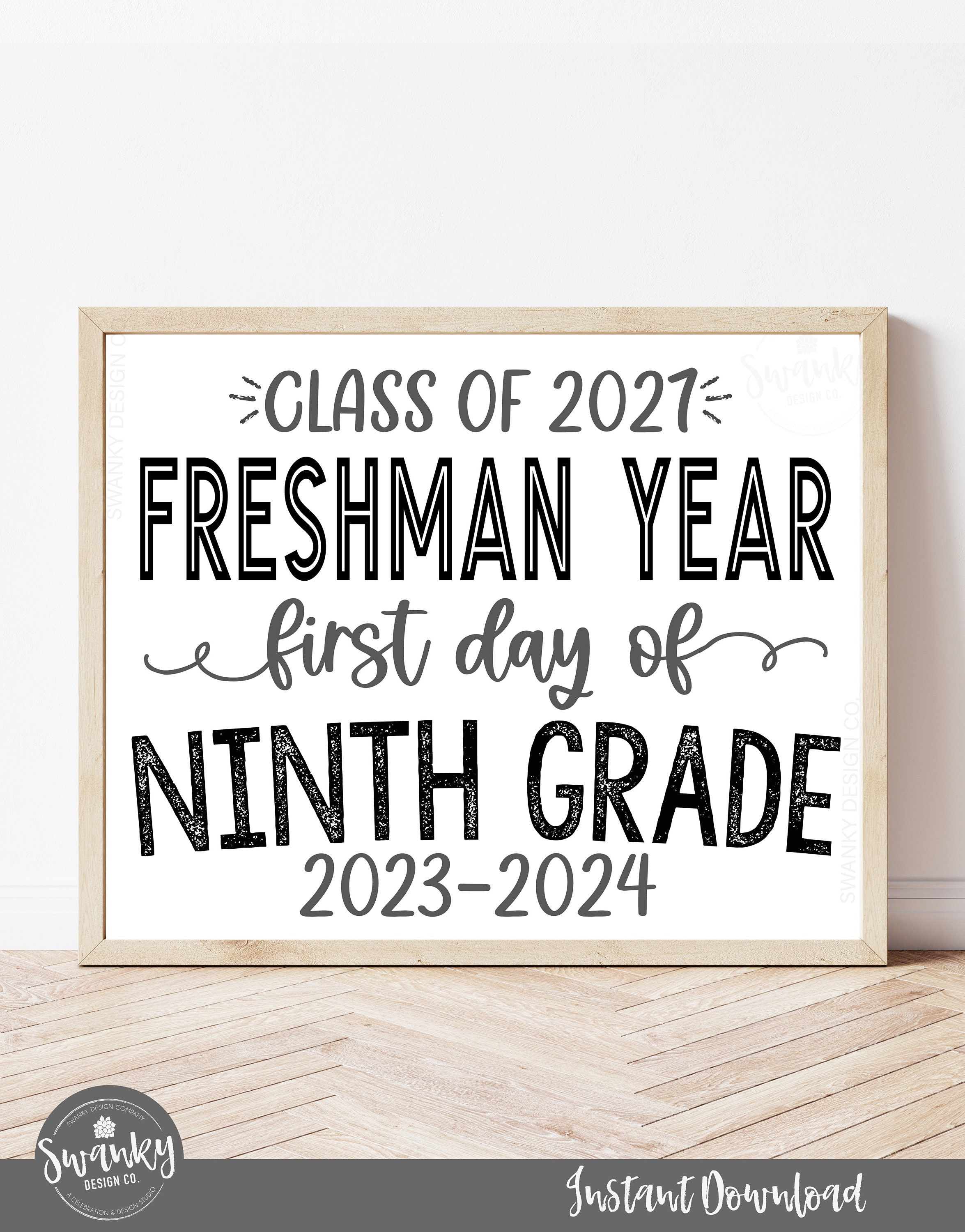 Freshman Sign