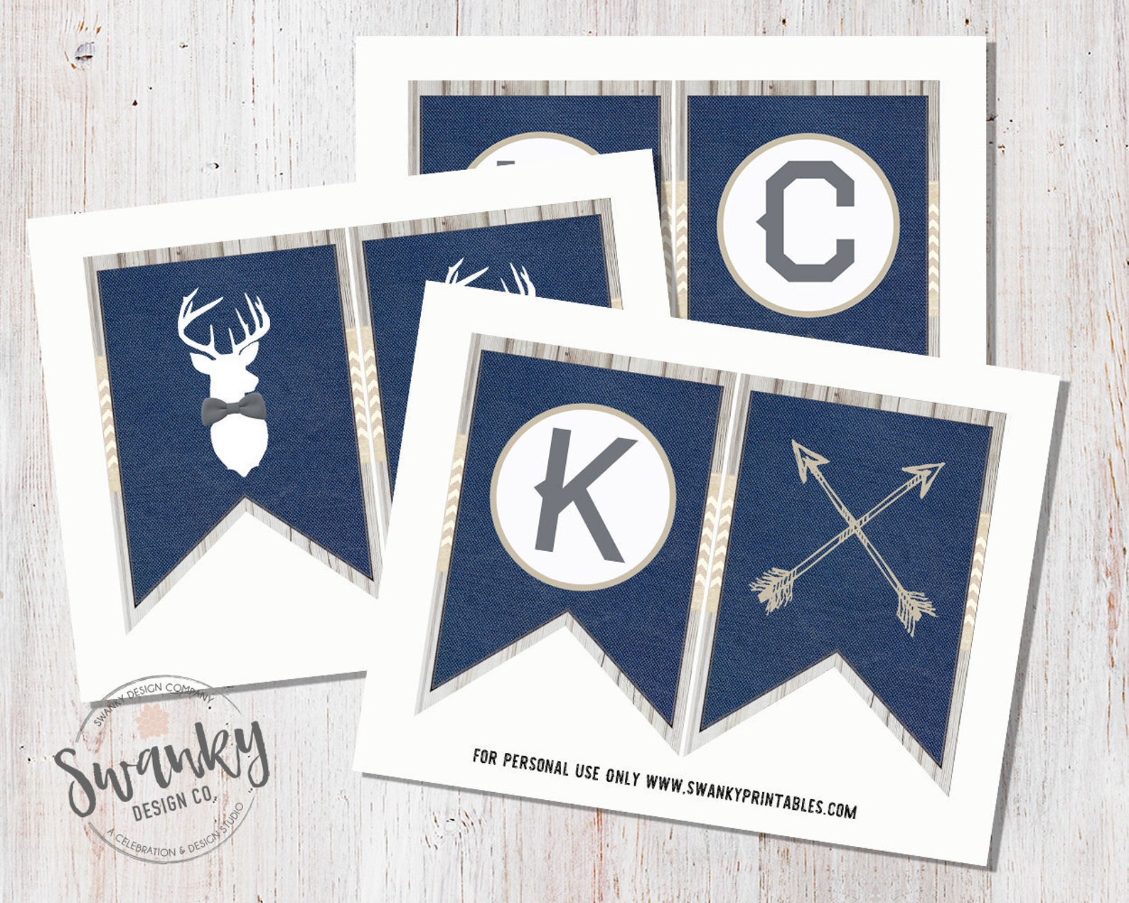 Rustic Baby Shower-lil' Buck Banner Deer Baby Shower - Etsy