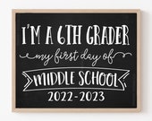 First Day of School Signs - Swanky Design Company