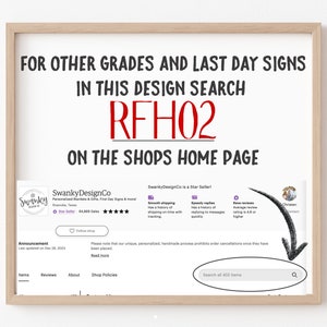 First Day of Fifth Grade Printable Rainbow Chalkboard First Day Photo ...