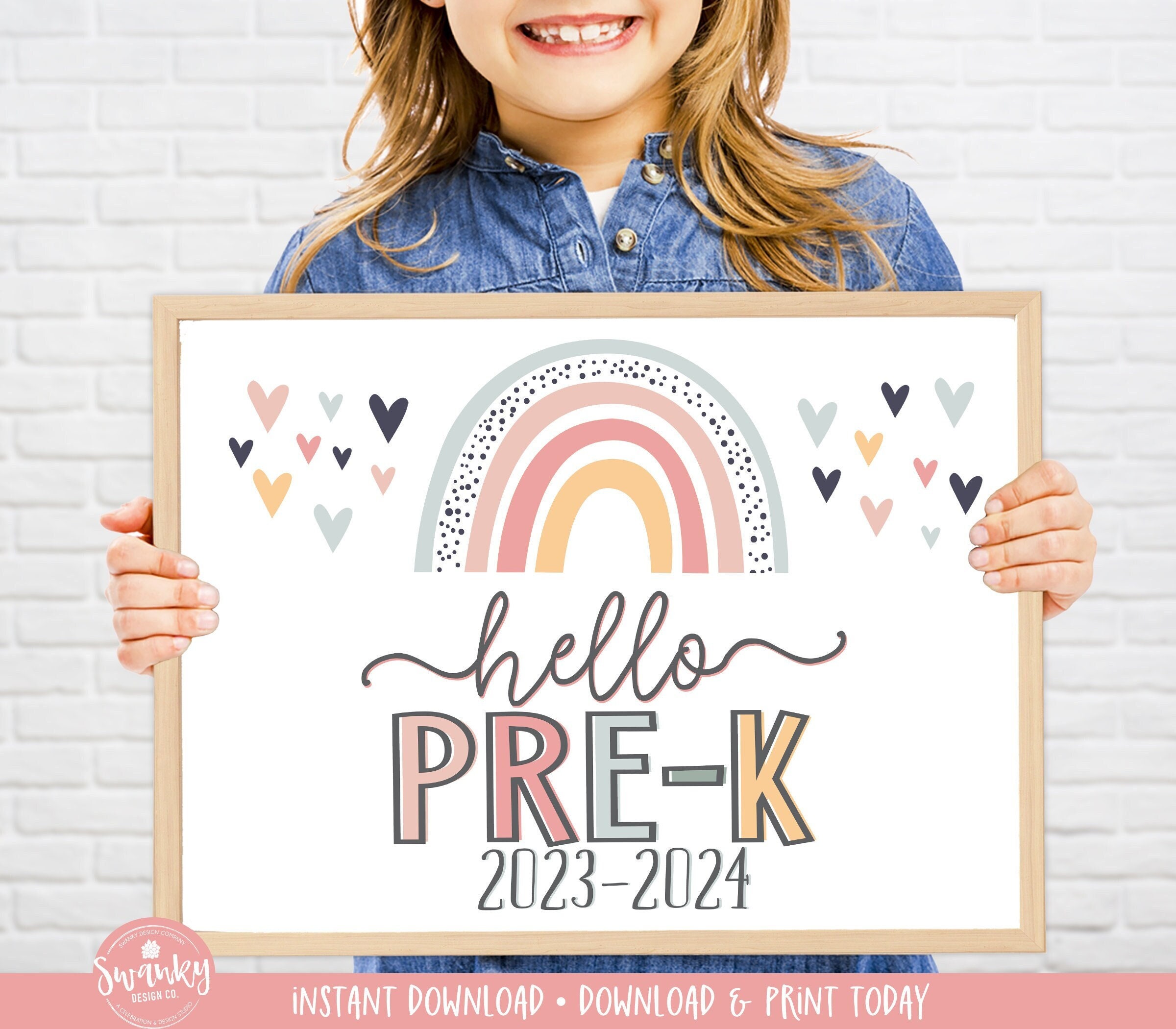 Welcome To Pre K Sign