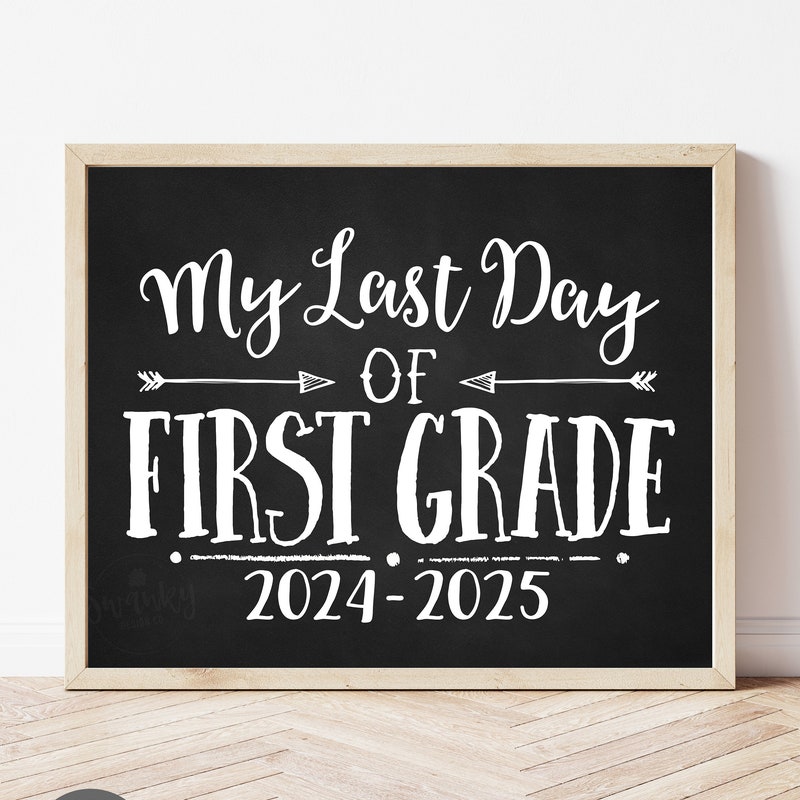 Last Day of 1st Grade - Etsy