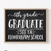 Printable Last Day of Fifth Grade Next Stop Middle School - Etsy