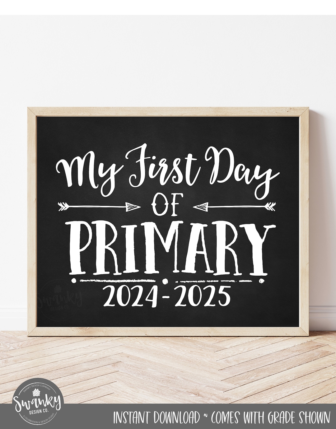 Printable First Day of Primary School Sign, Primary School Sign ...