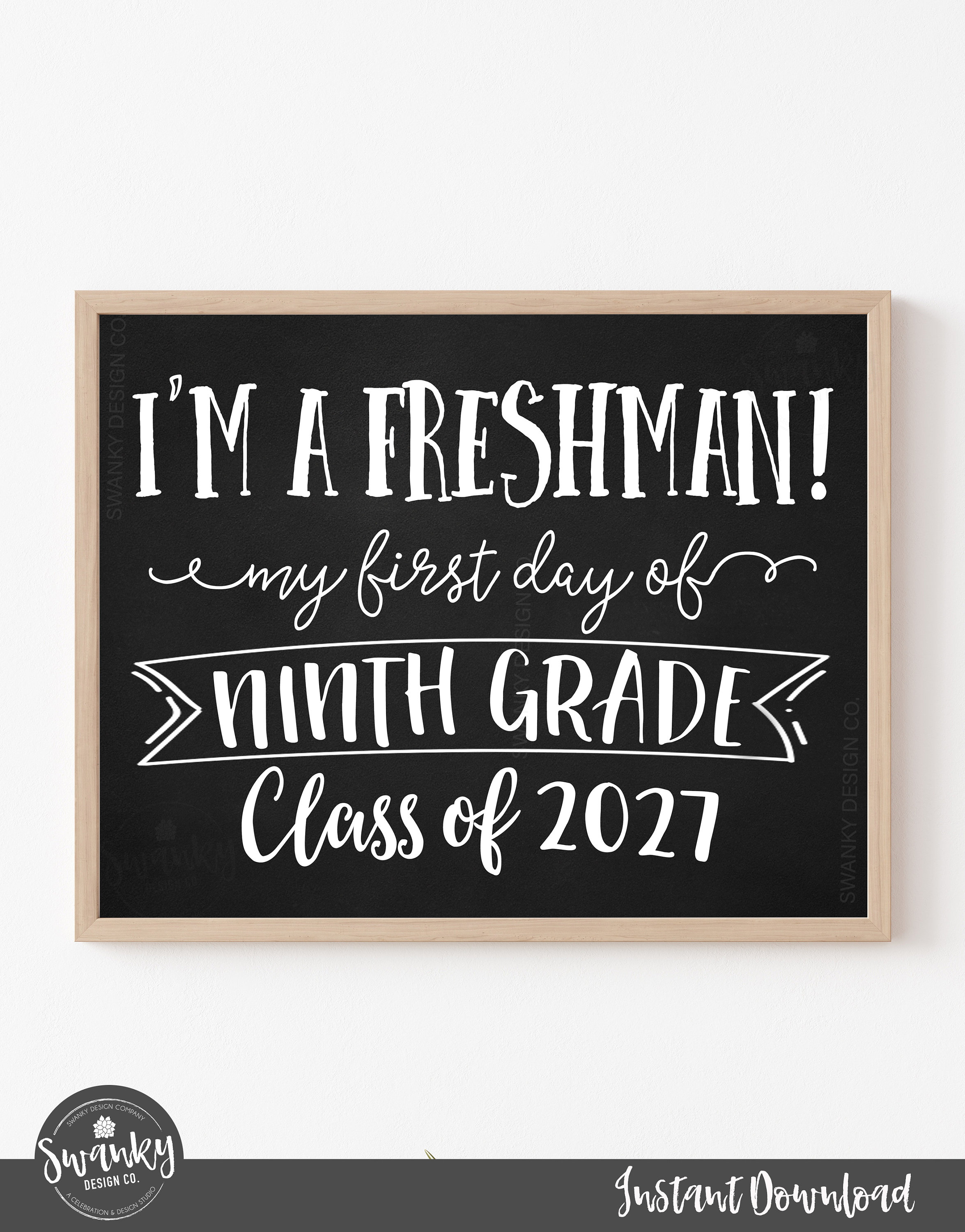 First Day Of High School Freshman