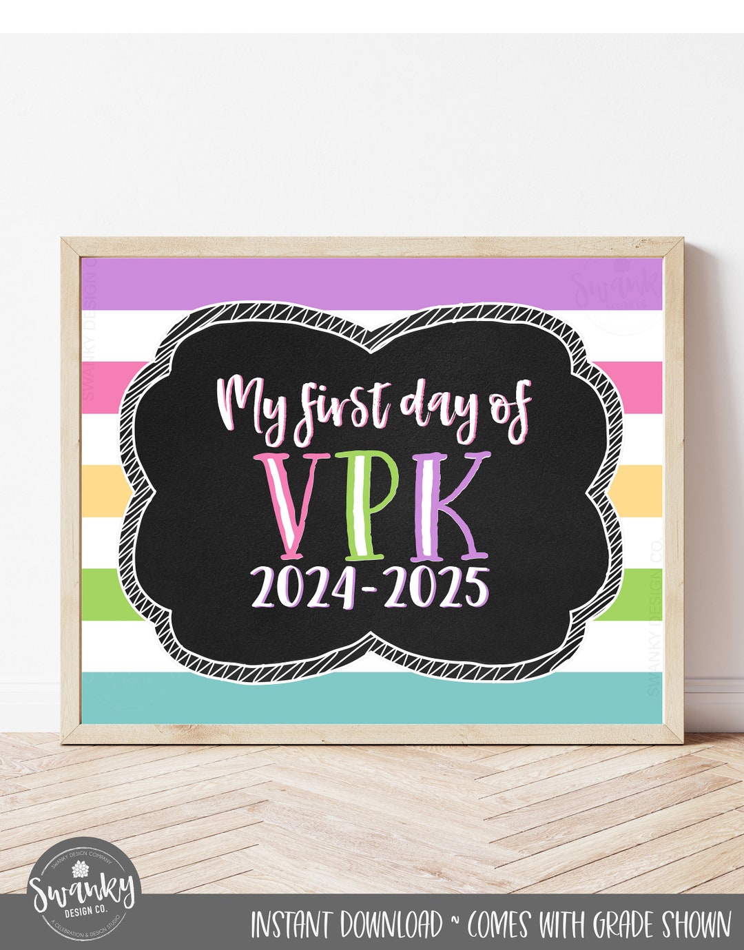 VPK Schild zum Ausdrucken, Erster Tag des VPK Schild, Erster Tag des ...