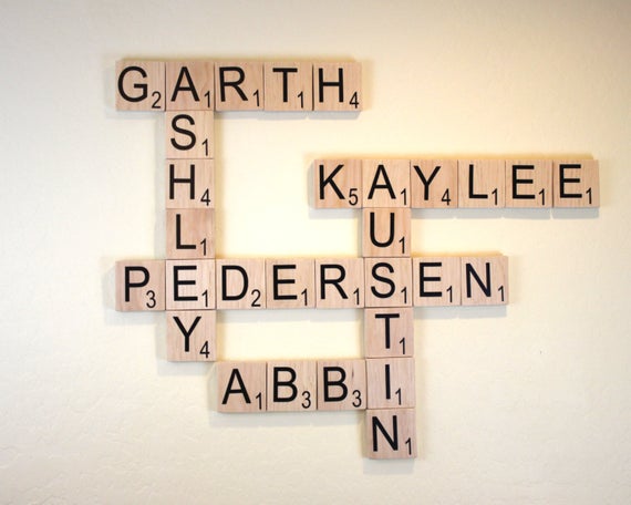 T Scrabble Tiles
