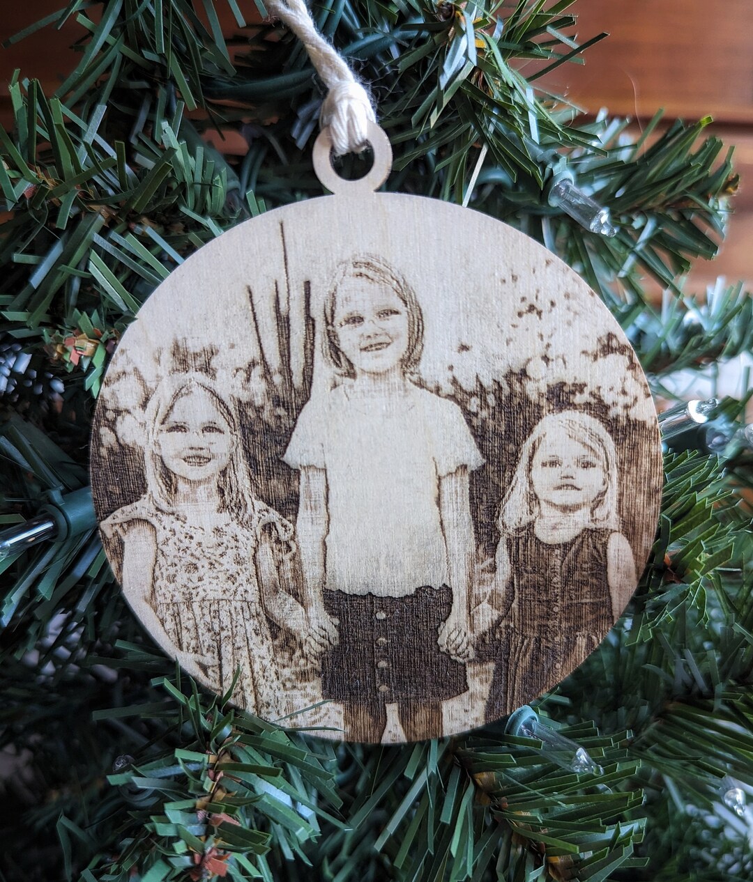 Personalized Christmas Ornament Photo - Christmas Tree Decor ...