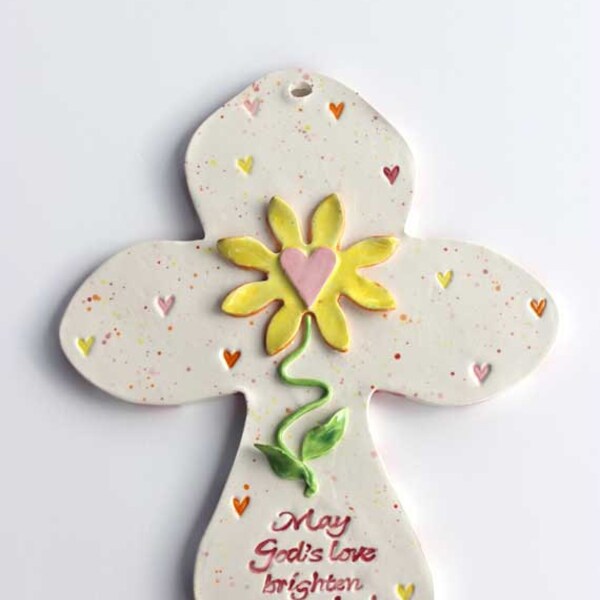 Ceramic Cross - Etsy