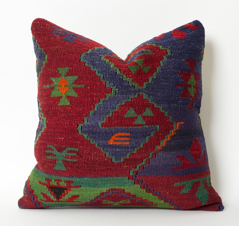 Kilim pillow shabby chic southwestern throw pillows native | Etsy