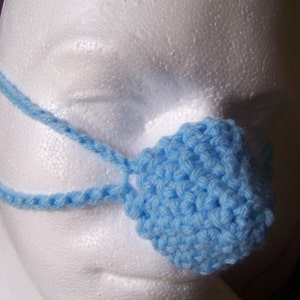 Light Blue Nose Warmer - Etsy