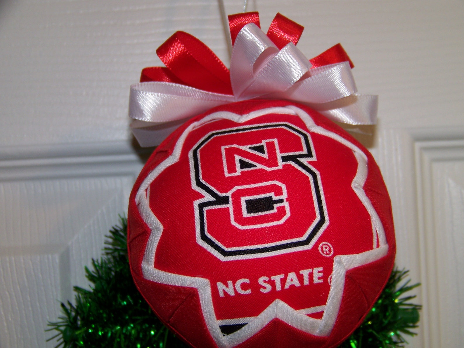 North Carolina State/ Wolfpack Quilted Ornament | Etsy