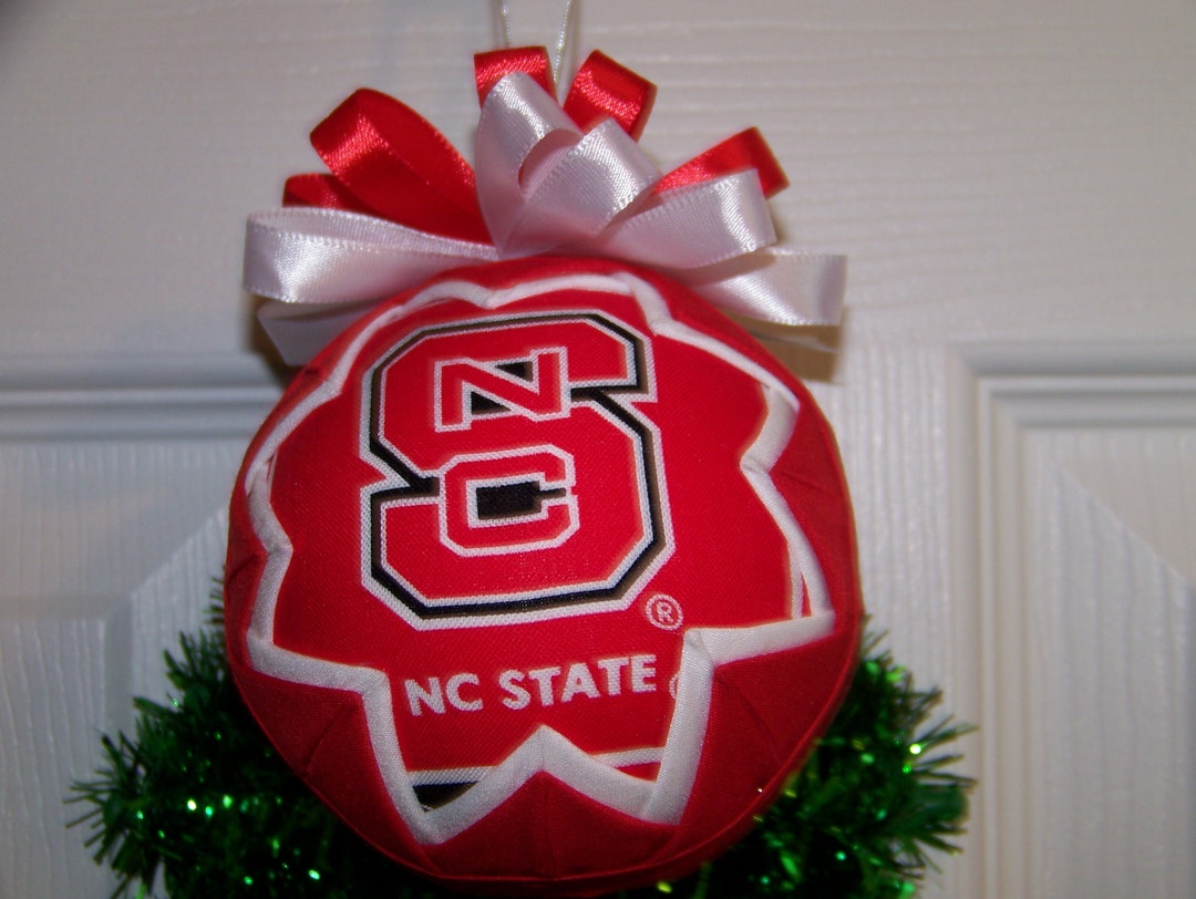North Carolina State/ Wolfpack Quilted Ornament - Etsy
