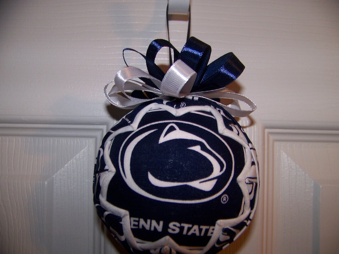 Penn State/ Lion Quilted Ornament - Etsy