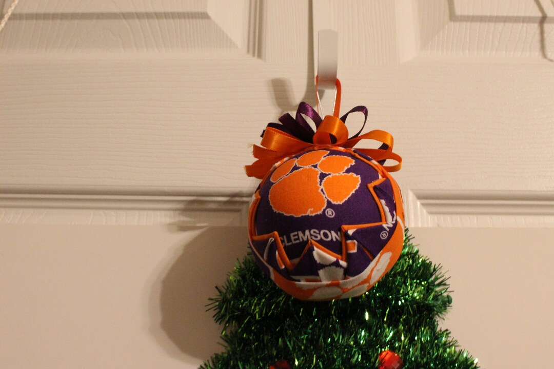 Clemson University/ Tigers Quilted Ornament - Etsy