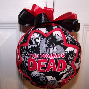 The Walking Dead Quilted Ornament - Etsy