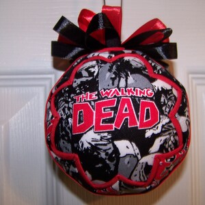 The Walking Dead Quilted Ornament - Etsy