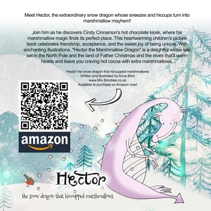 Hector the Snow Dragon Who Hiccupped Marshmallows Scrapbooking or ...
