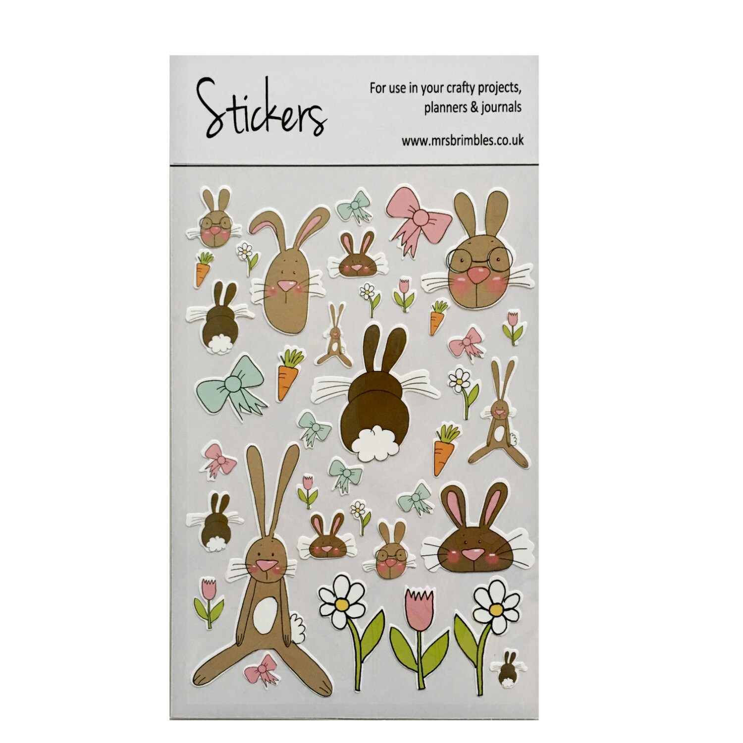 Spring Bunny Planner / Journal / Scrapbook/ Card Making - Etsy