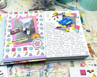 Embellishments Retro Baby 90s Shapes Stickers 006 Papercraft etna.com.pe