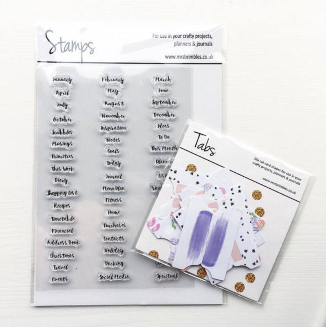 Planner / Journal Tabs Floral - Etsy