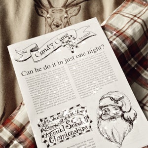North Pole Christmas Newspaper 'the Candy Cane Chronicle' 2022 Edition ...