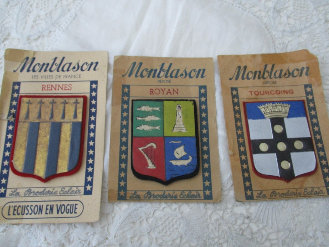 French Depose Applique 1930's - Etsy