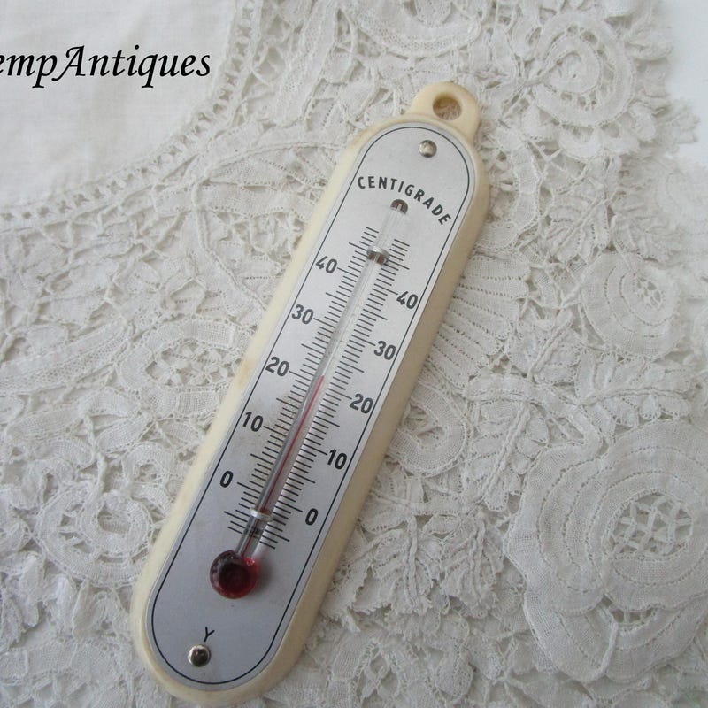 Vintage Thermometer - Etsy