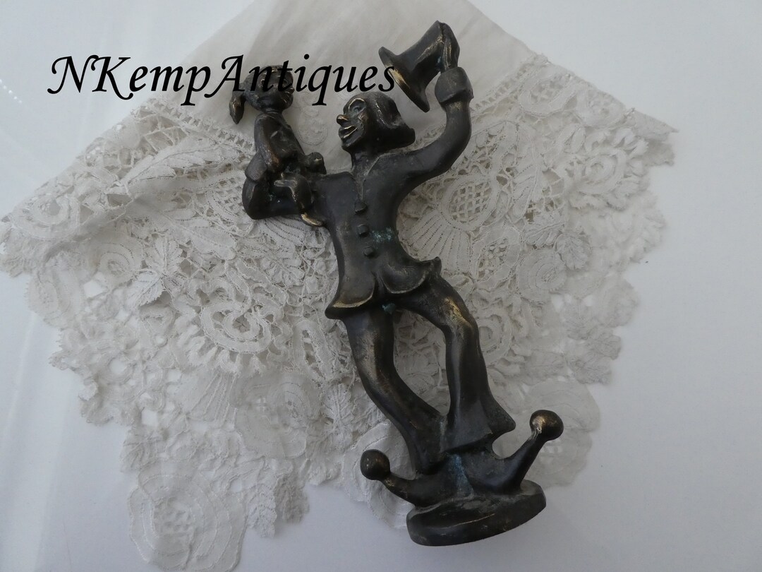Vintage Clown Statue - Etsy
