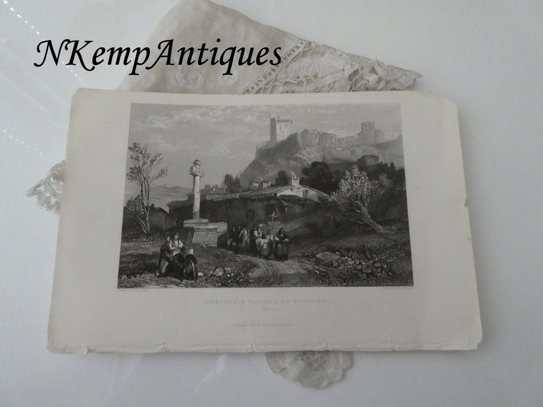 Antique Engraving 1800 - Etsy