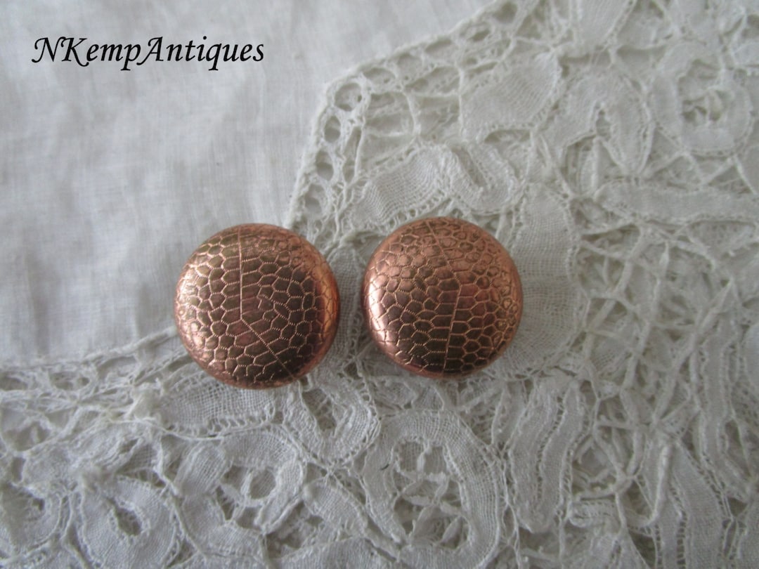 Antique Button X 2 - Etsy