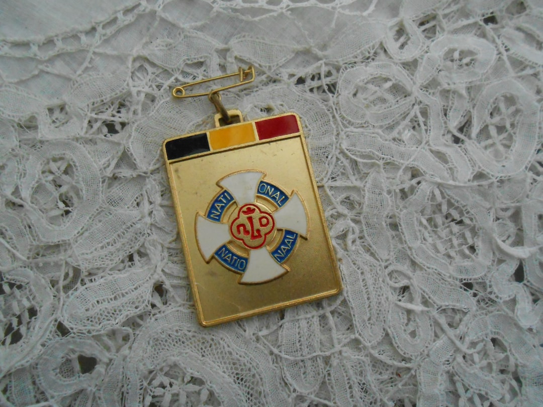 Enamel Religious Badge - Etsy