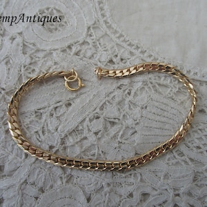 Vintage Chain Bracelet - Etsy