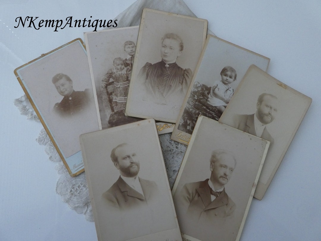 Antique Photograph X 7 - Etsy
