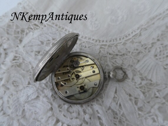 Antique pocket watch restoration project real silver - Gem