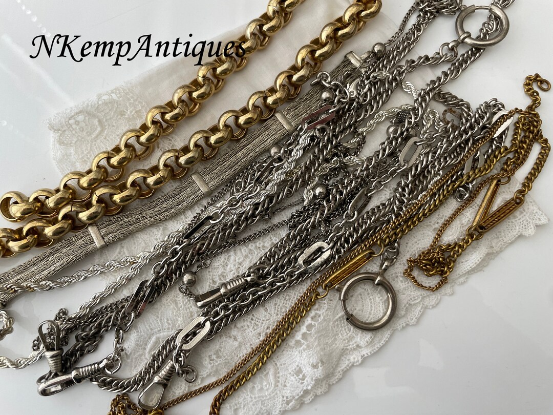 Old Broken Chains for Re-purpose - Etsy