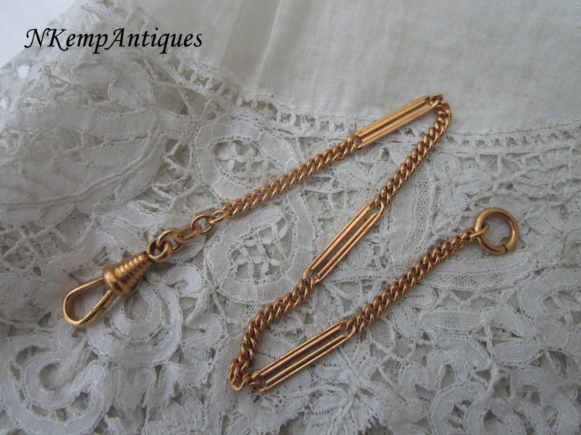 Antique Watch Chain 1910 - Etsy