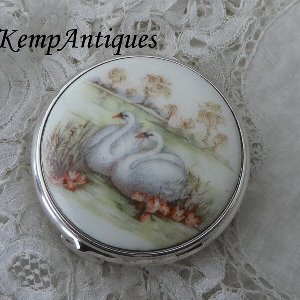 French Enamel Compact - Etsy