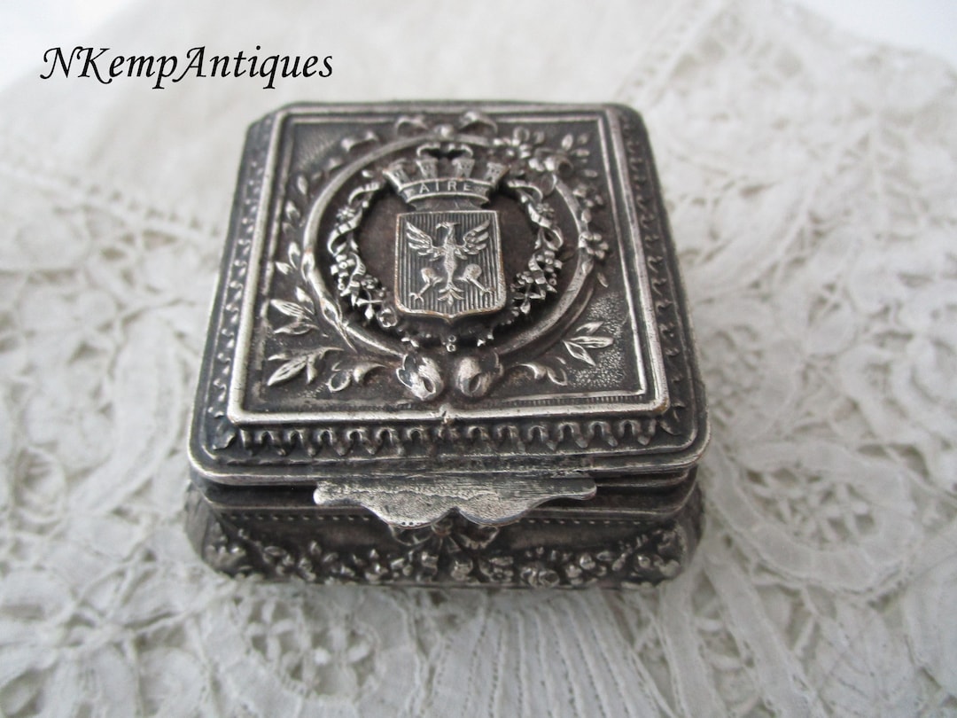 Antique French Box - Etsy