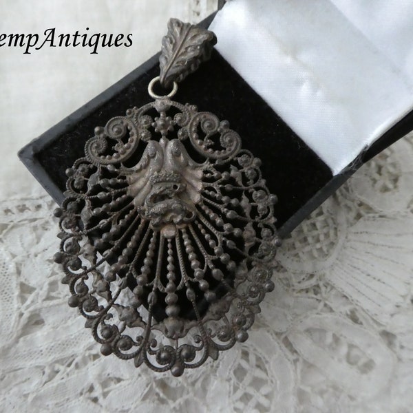 Filigree Pendant - Etsy