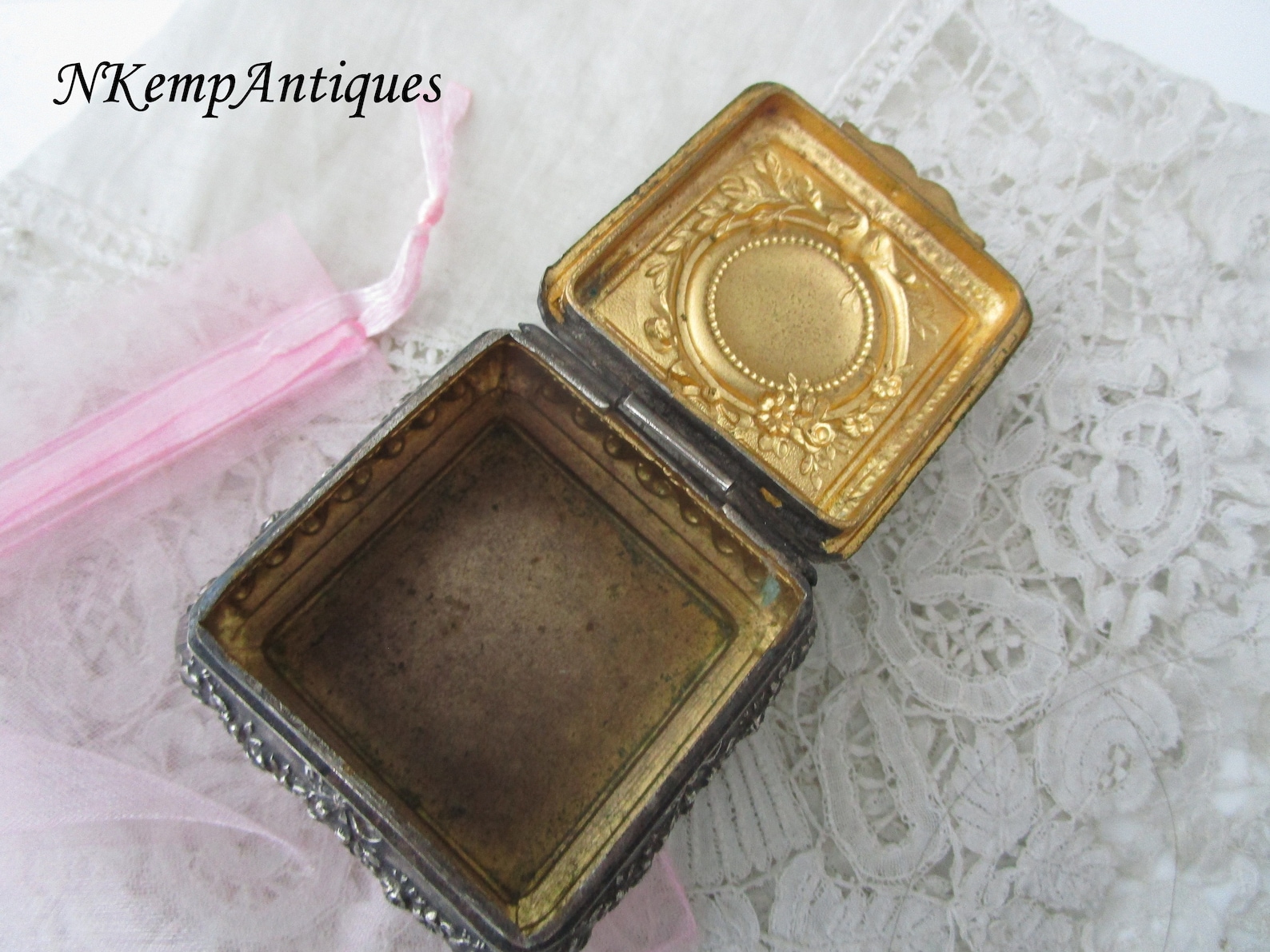 Antique French Box - Etsy