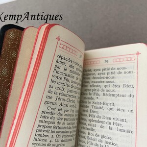 Antique Prayer Book French Word for the Collector - Etsy