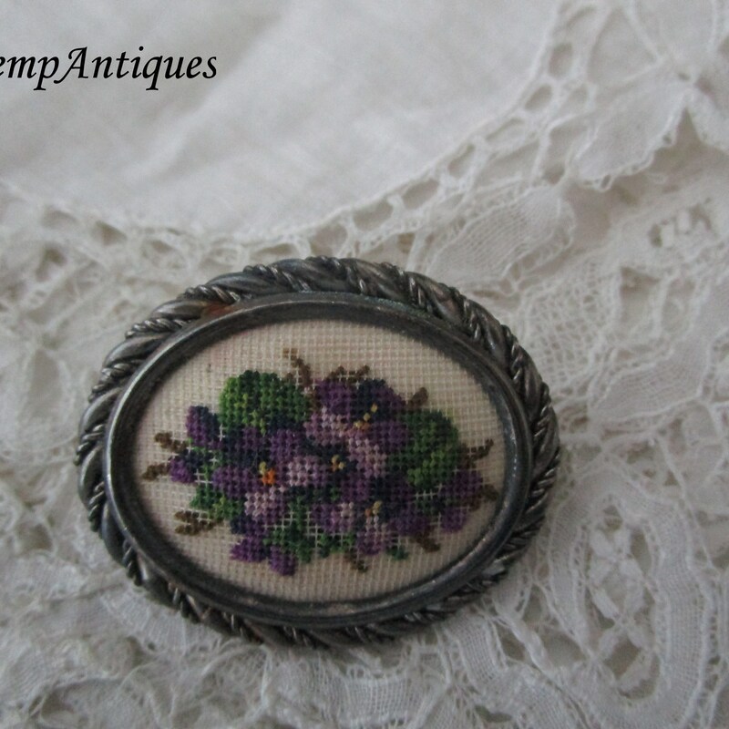 Petit Point Embroidery - Etsy
