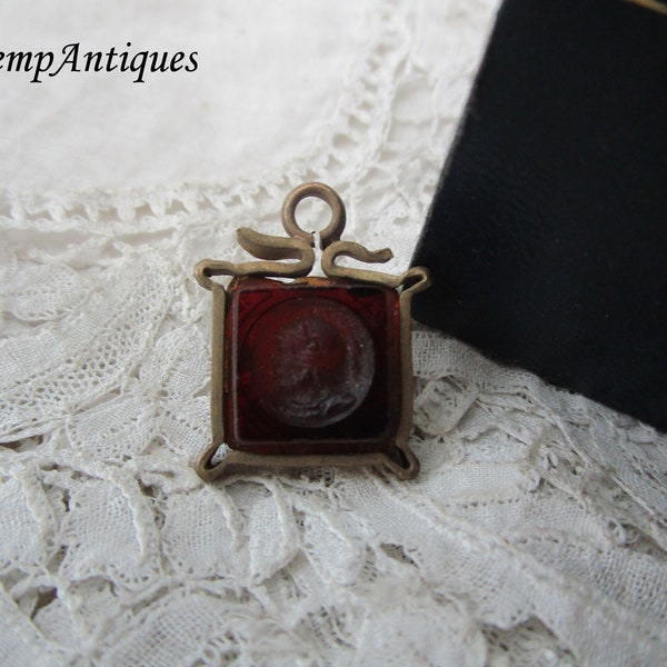 Intaglio Pendant - Etsy