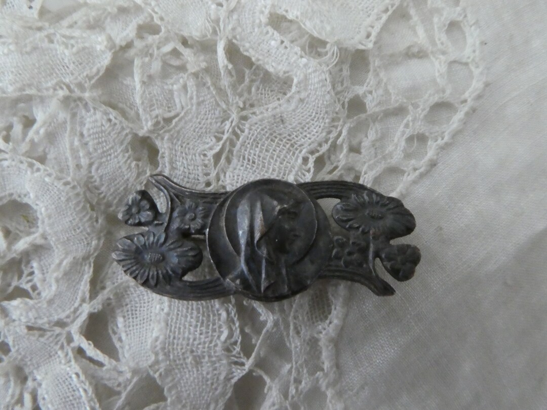 Antique Religious Brooch 1910 - Etsy New Zealand