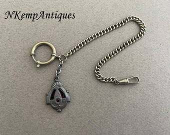 Vintage Monogram Fob Simmons DCP & Co Gold Filled Fancy Pocket Watch ...