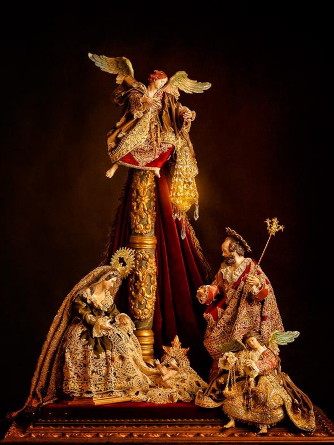 Baroque Nativity Baroque Mystery Bethlehem Portal Christmas Nativity ...